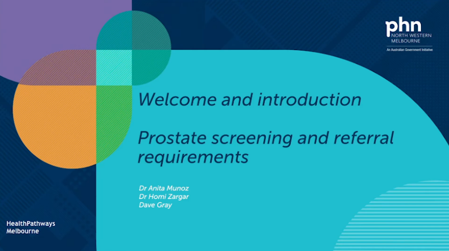 Optimal Care Pathways for Prostate Cancer - Part 1/5: Prostate ...