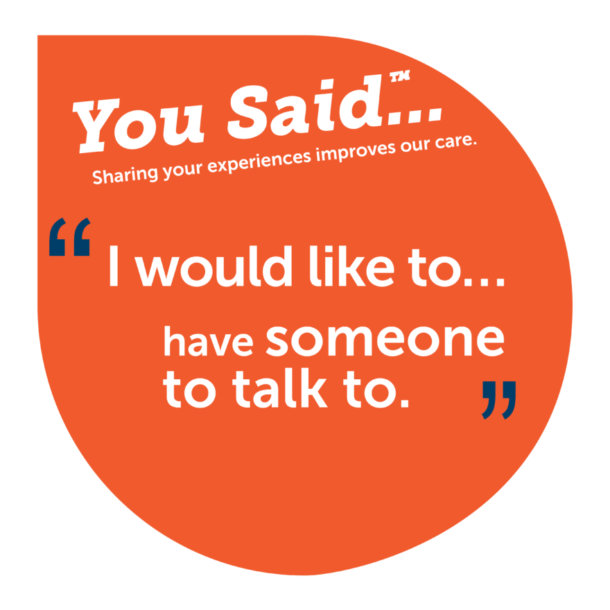 You Said…™ - North Western Melbourne Primary Health Network