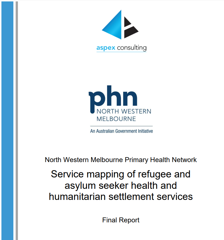 NWMPHN Refugee Humanitarian Services Mapping Report - North Western ...