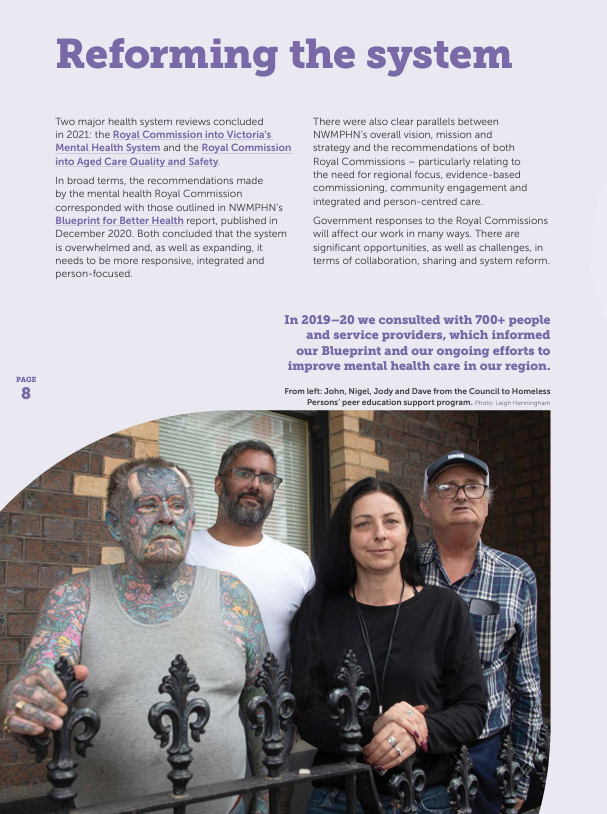 NWMPHN Annual Report 2020-21 - North Western Melbourne Primary Health ...