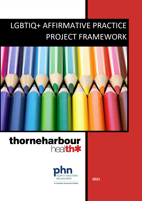 LGBTIQ+ Affirmative Practice Training Project Framework - North Western ...