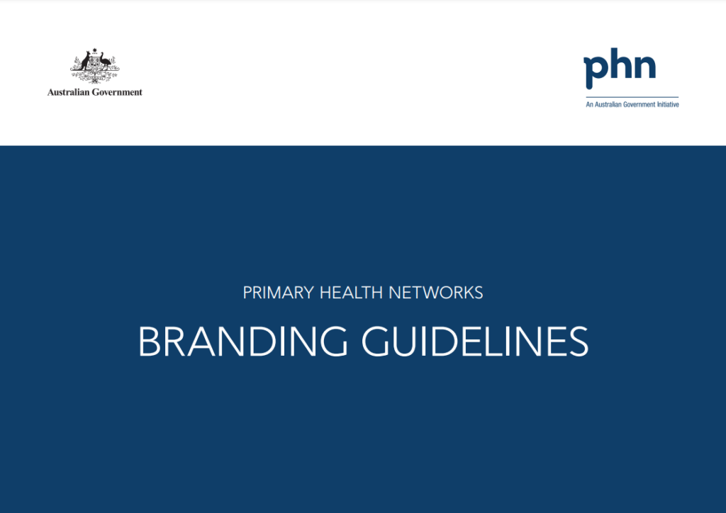 PHN Program Branding Guidelines and Acknowledgements - North Western ...