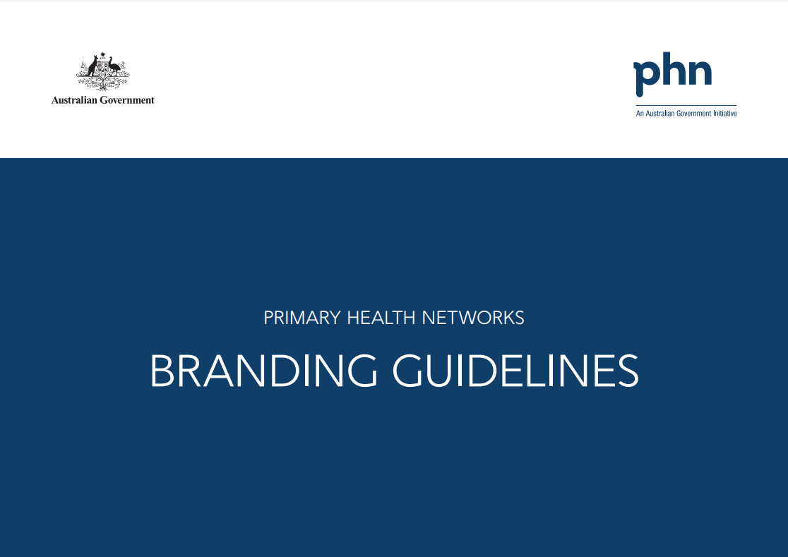 PHN Program Branding Guidelines and Acknowledgements - North Western ...
