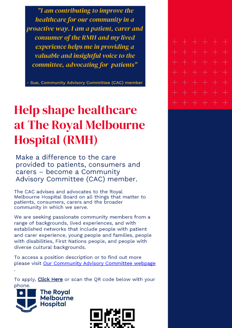 Become a committee member and help shape health care at The Royal ...