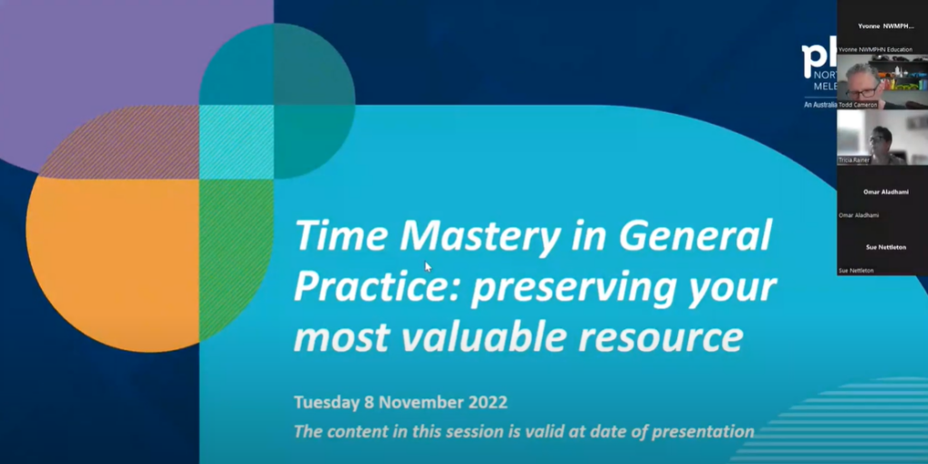 Time mastery in general practice: preserving your most valuable ...