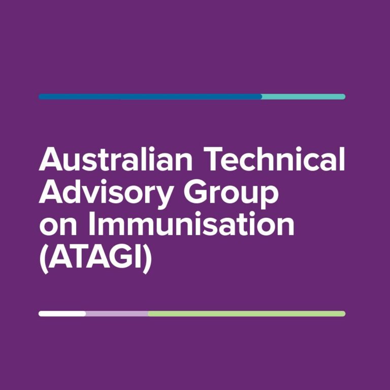 EOI open to join the Australian Technical Advisory Group on Immunisation (ATAGI) - North Western ...