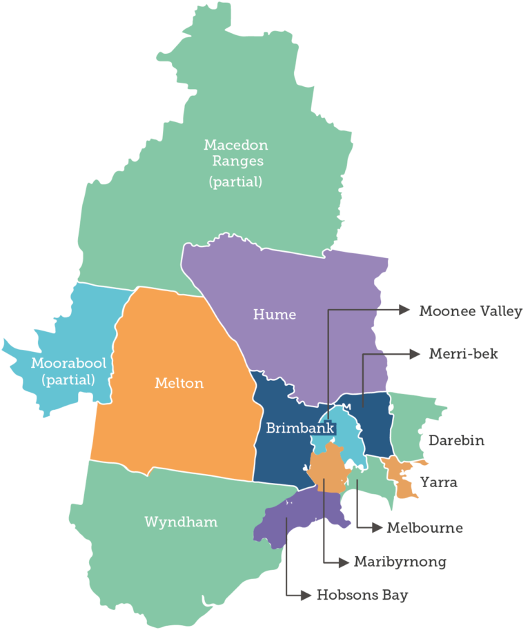 Our region - North Western Melbourne Primary Health Network