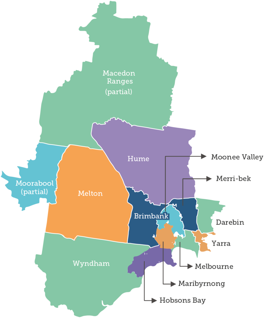 Our region - North Western Melbourne Primary Health Network