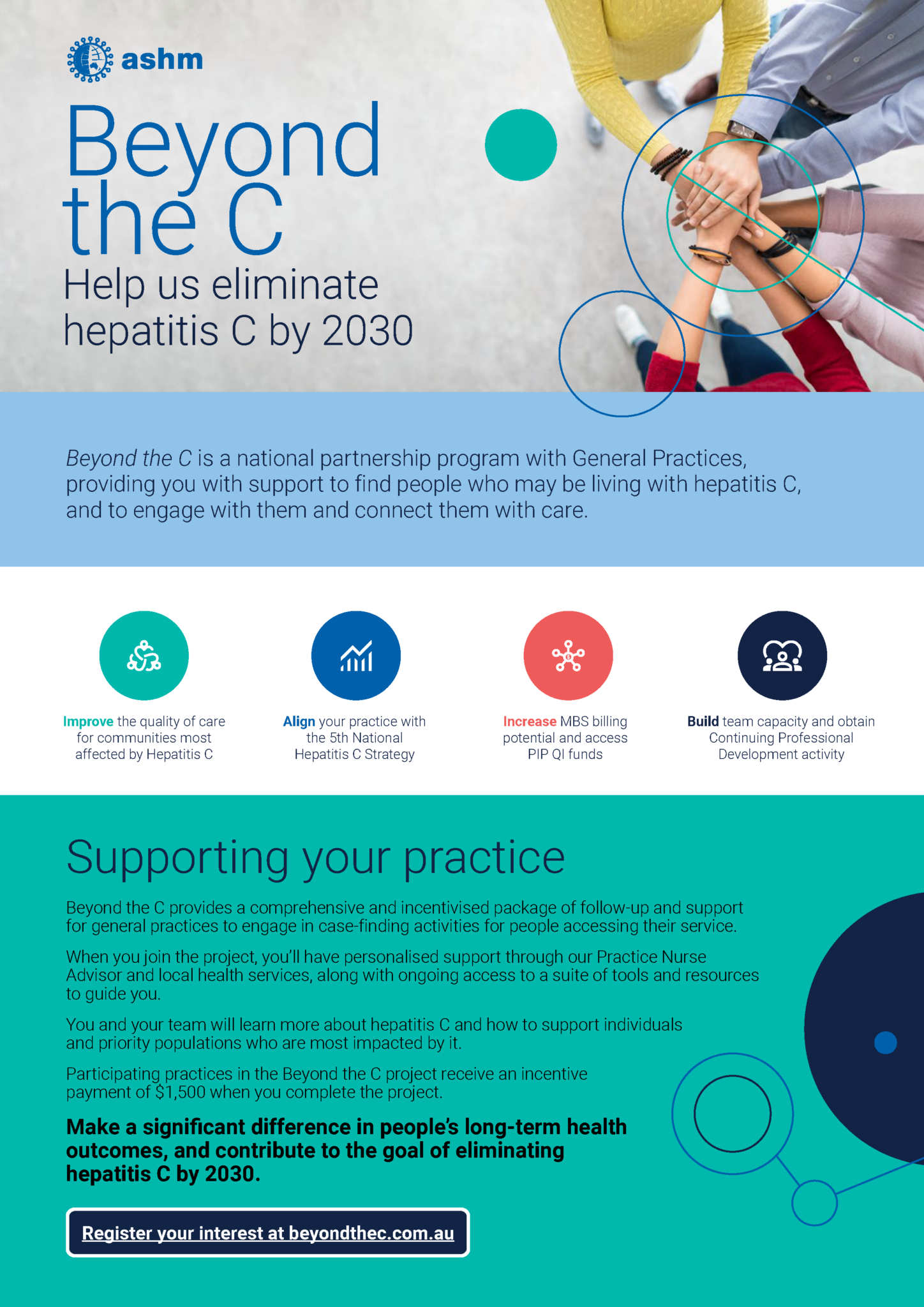 Help eliminate hepatitis C by 2030 with ASHM - North Western Melbourne ...