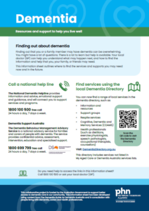 Dementia resources for people living with dementia, and carers - North ...