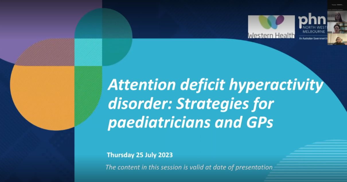 Attention deficit hyperactivity disorder: Strategies for paediatricians ...