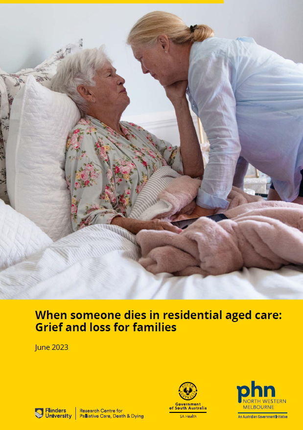 When someone dies in residential aged care: Grief and loss for families ...