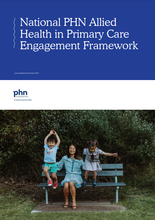 National PHN Allied Health in Primary Care Engagement Framework - North ...