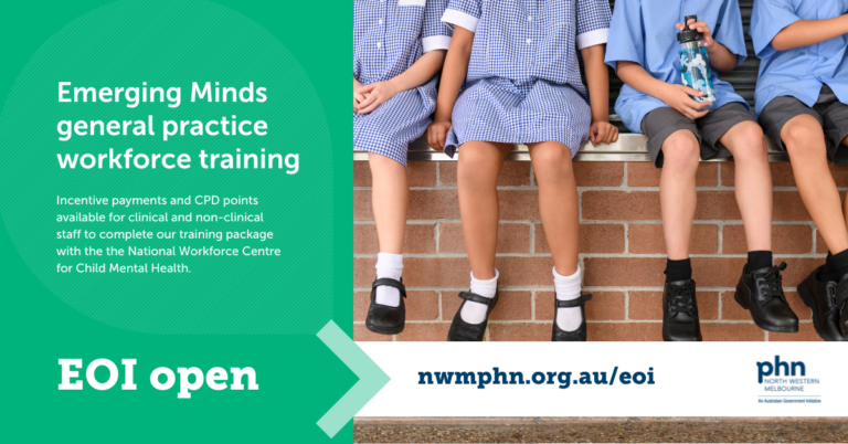Child mental health EOI: Emerging Minds workforce development training ...