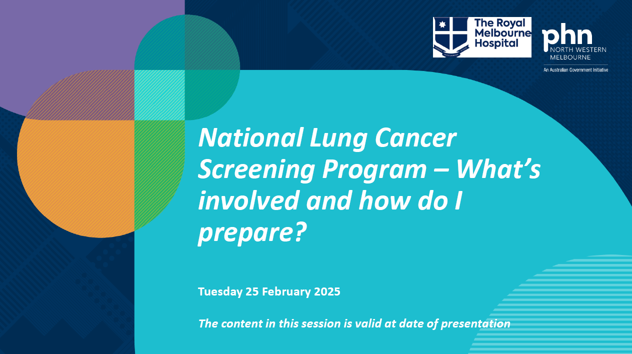 National Lung Cancer Screening Program – What’s involved and how do I ...