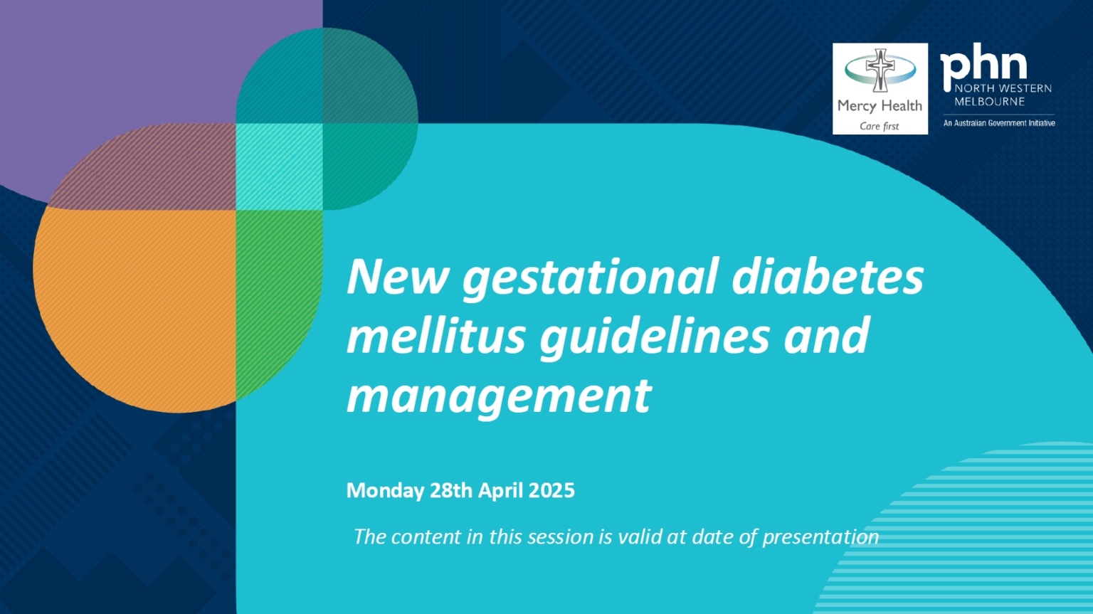 New gestational diabetes mellitus guidelines and management (28 April ...